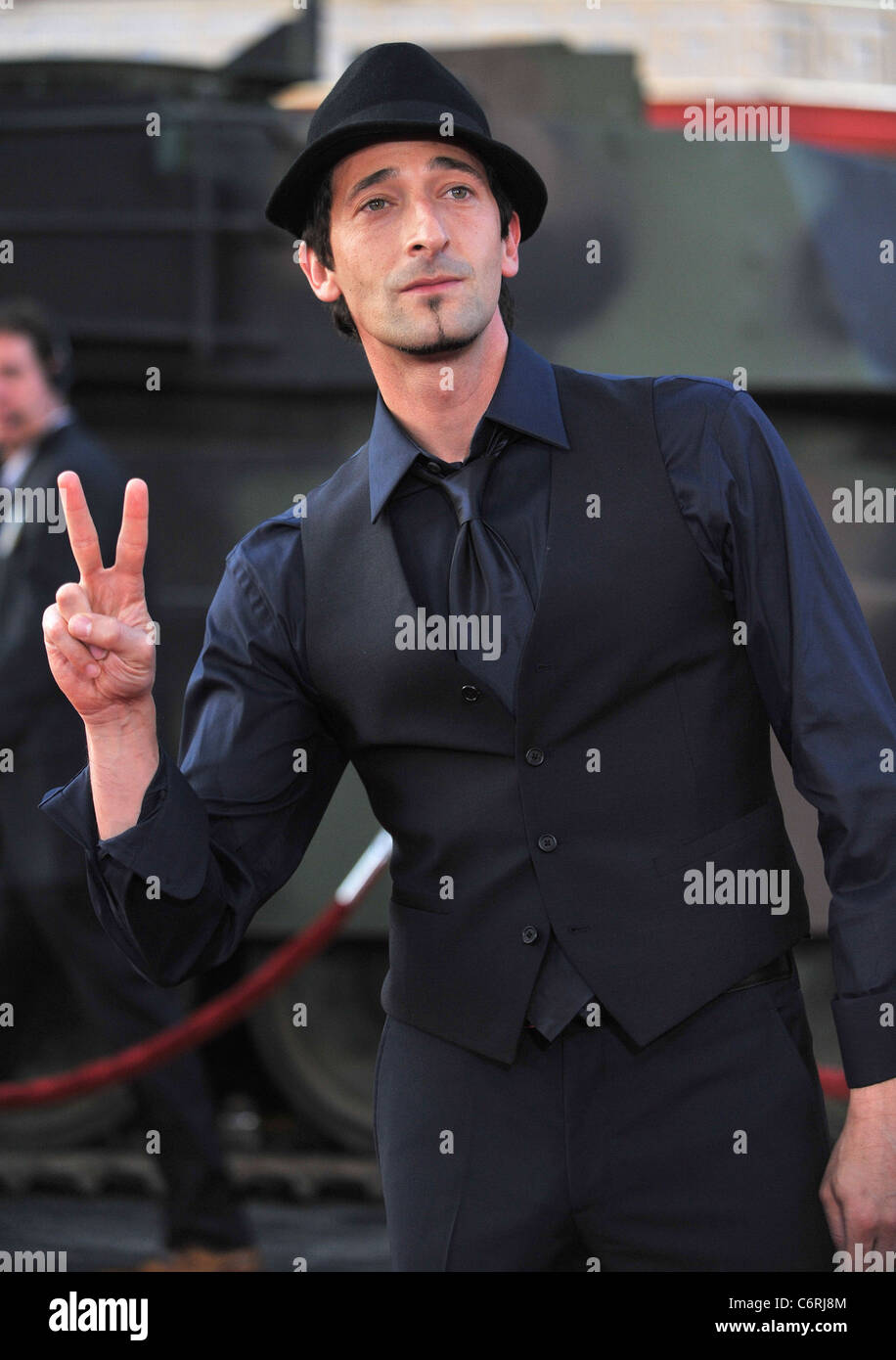 Adrien Brody "The A-Team" Los Angeles premiere at the Grauman's Chinese ...