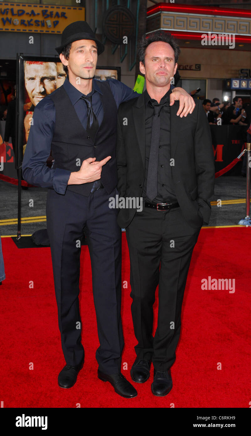Adrien Brody and Walton Goggins "The A-Team" Los Angeles premiere at ...