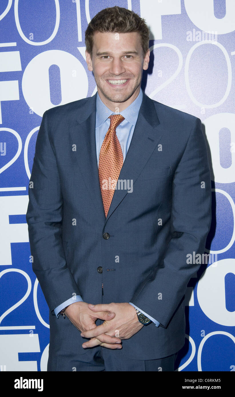 David Boreanaz FOX Upfront afterparty at Wollman Rink in Central Park ...
