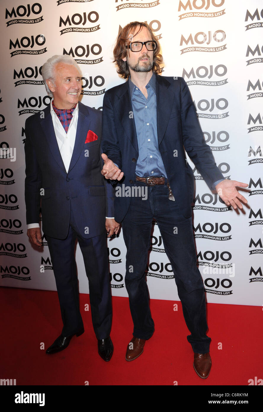 Tony christie jarvis 2010 mojo honours list award ceremony hi-res stock ...
