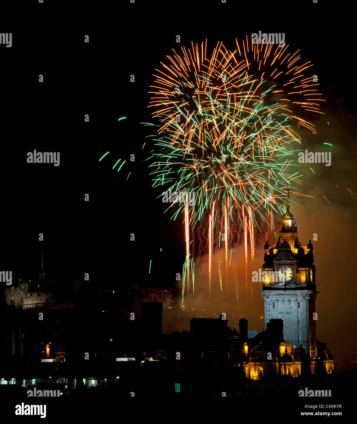 2011 Virgin Money Fireworks display Concert display explosive finale to ...