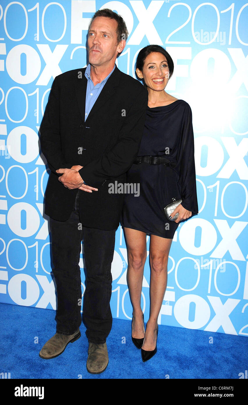 Hugh Laurie and Lisa Edelstein FOX Upfront After Party held at Wollman ...