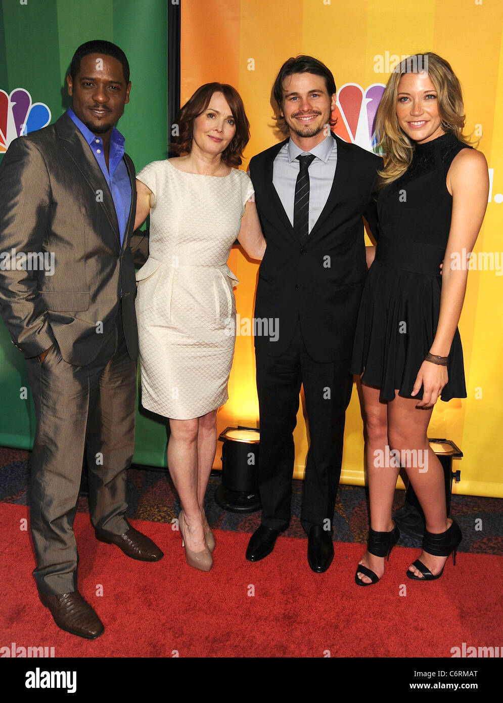 Blair Underwood, Laura Innes, Jason Ritter and Sarah Roemer 2010 NBC ...