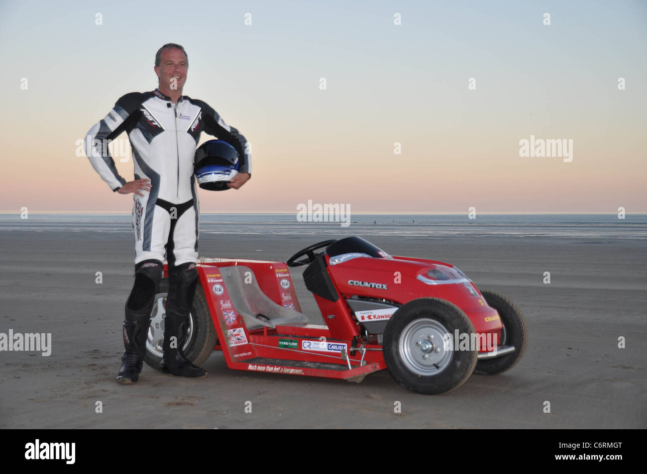New world land speed record for a ride-on lawnmower The team behind ...