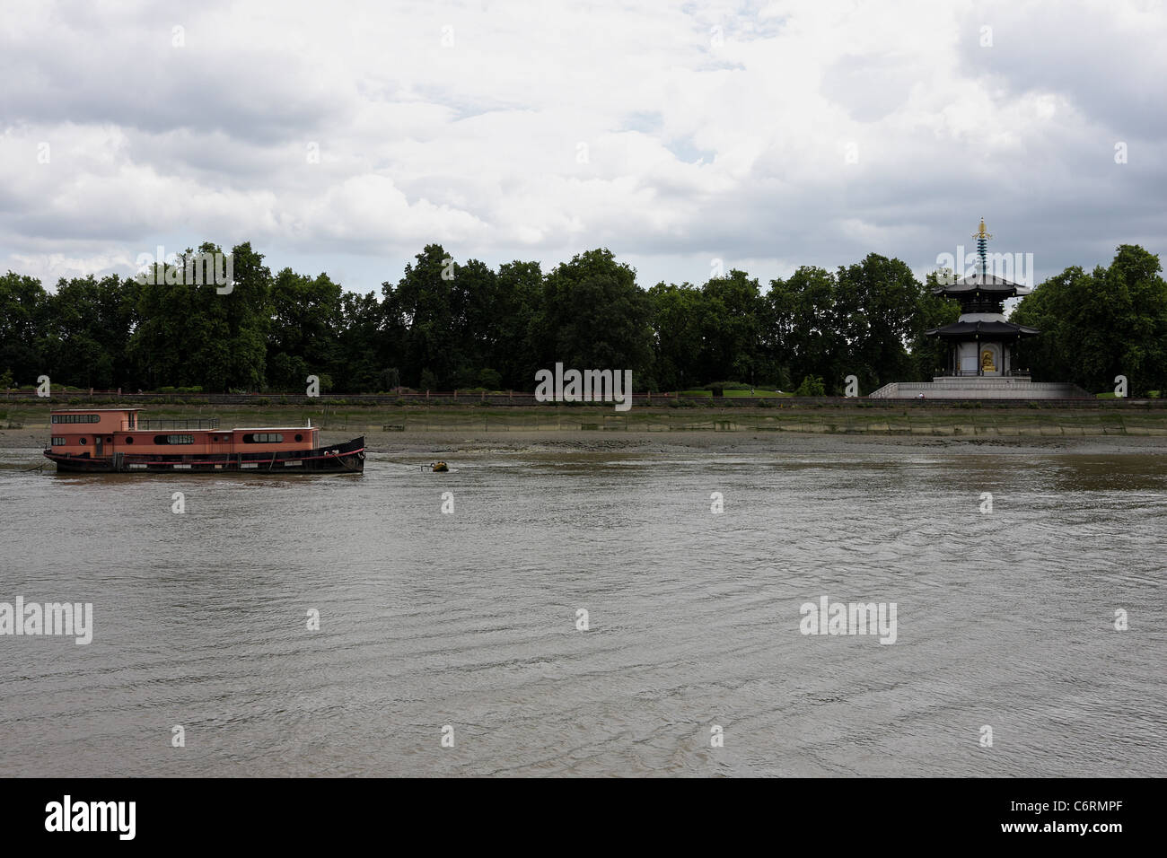 One of (4) in this small set related to views of River Thames from ...