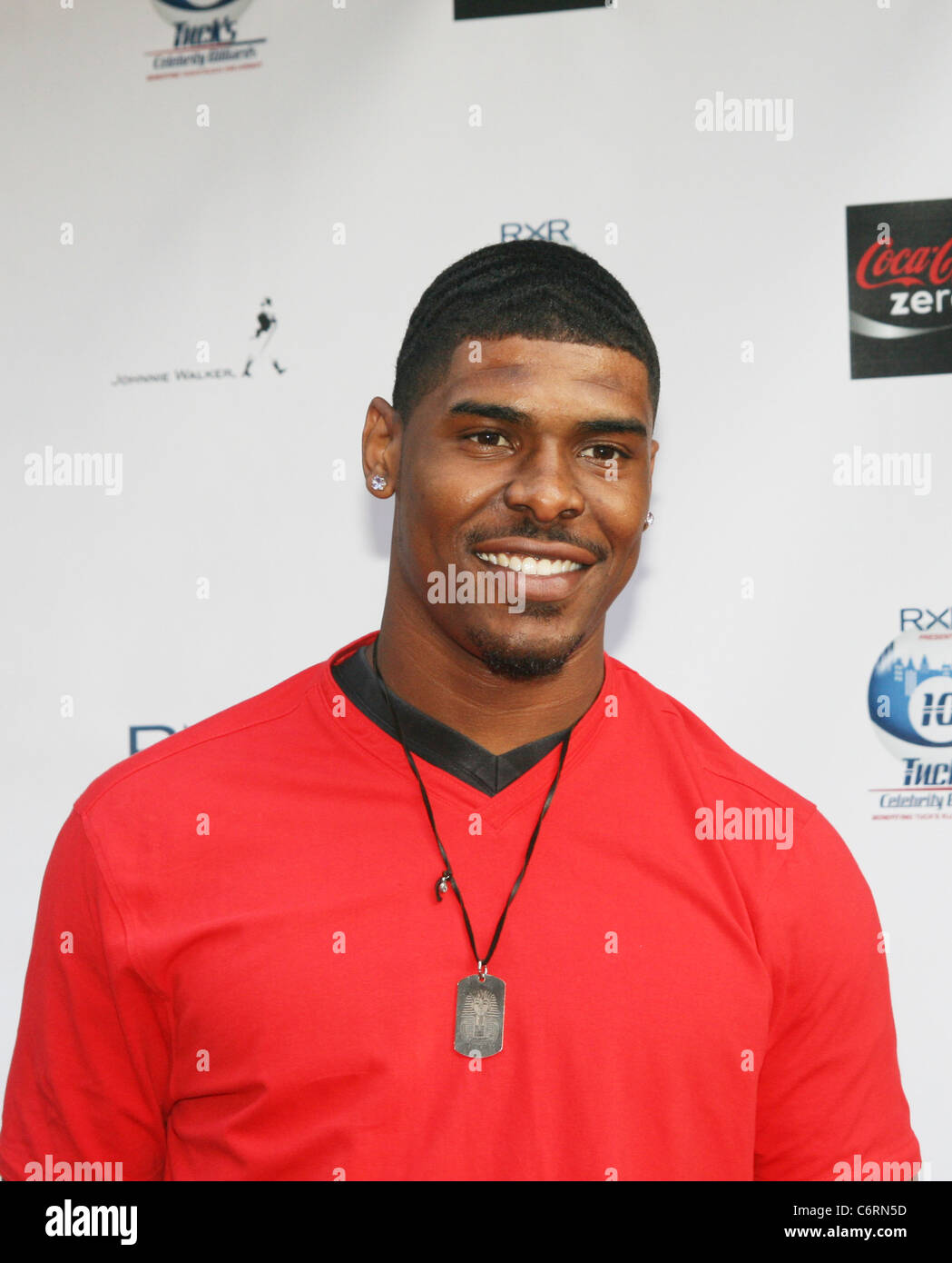 NY Giants Ramses Barden NY Giants Justin Tuck and wife Lauran host Tuck ...