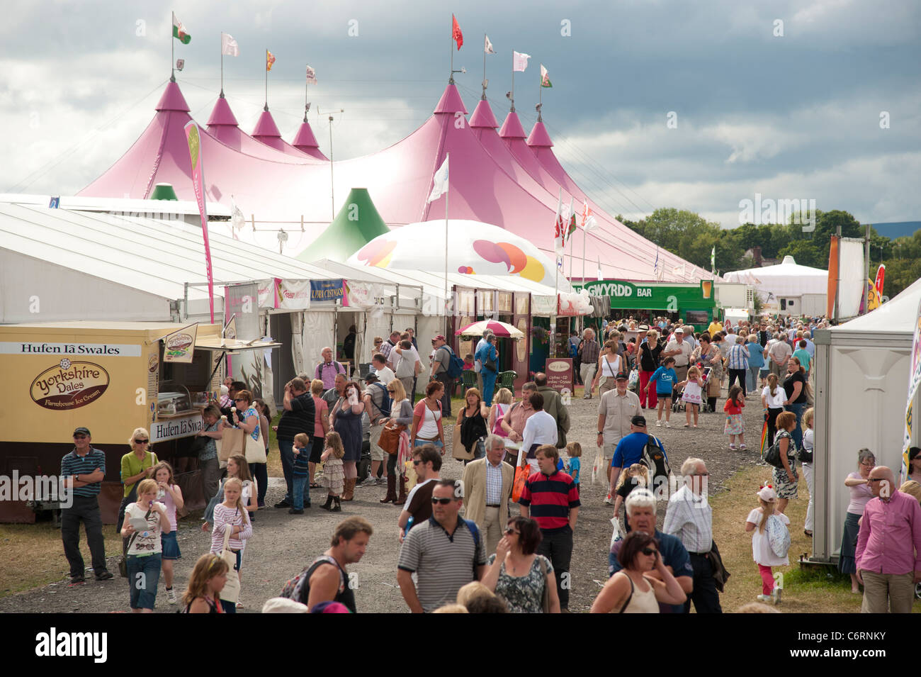The National Eisteddfod of Wales, Wrexham, 2011 Stock Photo - Alamy