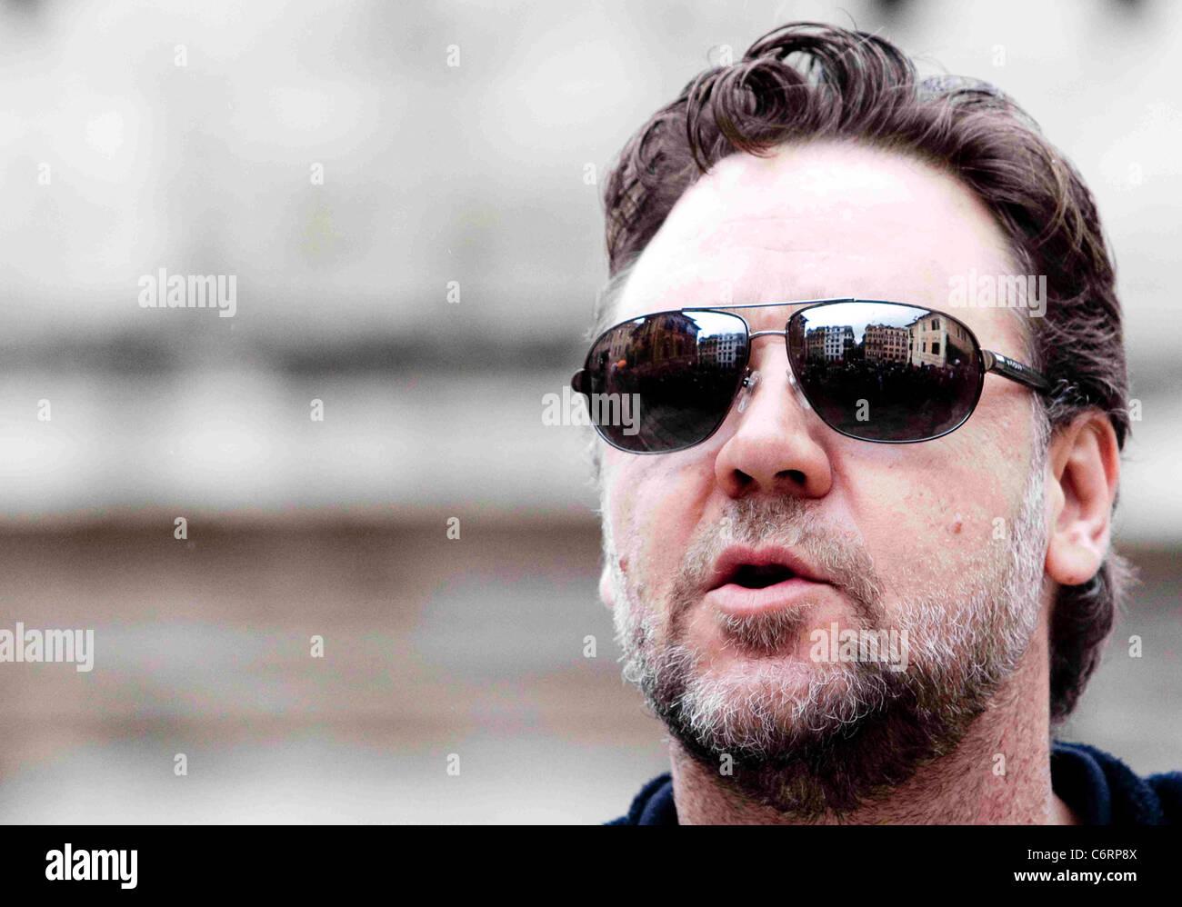 Russell Crowe Actors Russell Crowe, Kevin Durand, Scott Grimes and Alan ...