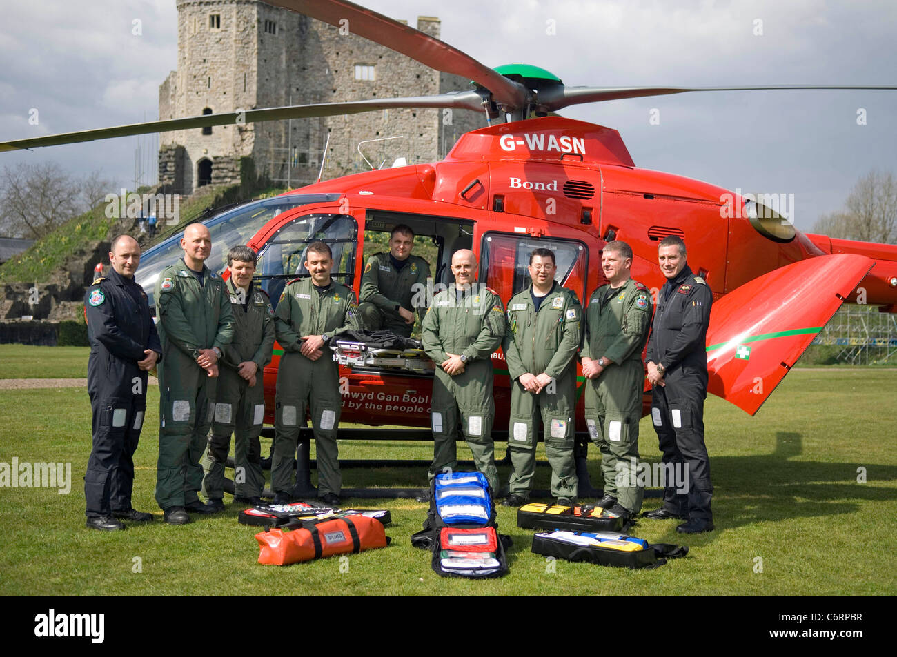 Wales flying doctor hi-res stock photography and images - Alamy