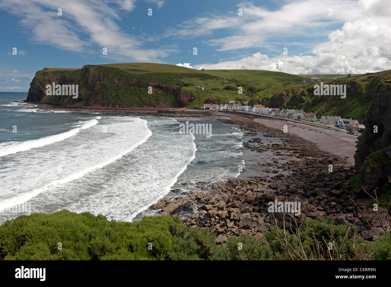 Pennan village, Aberdeenshire, Scotland Stock Photo - Alamy