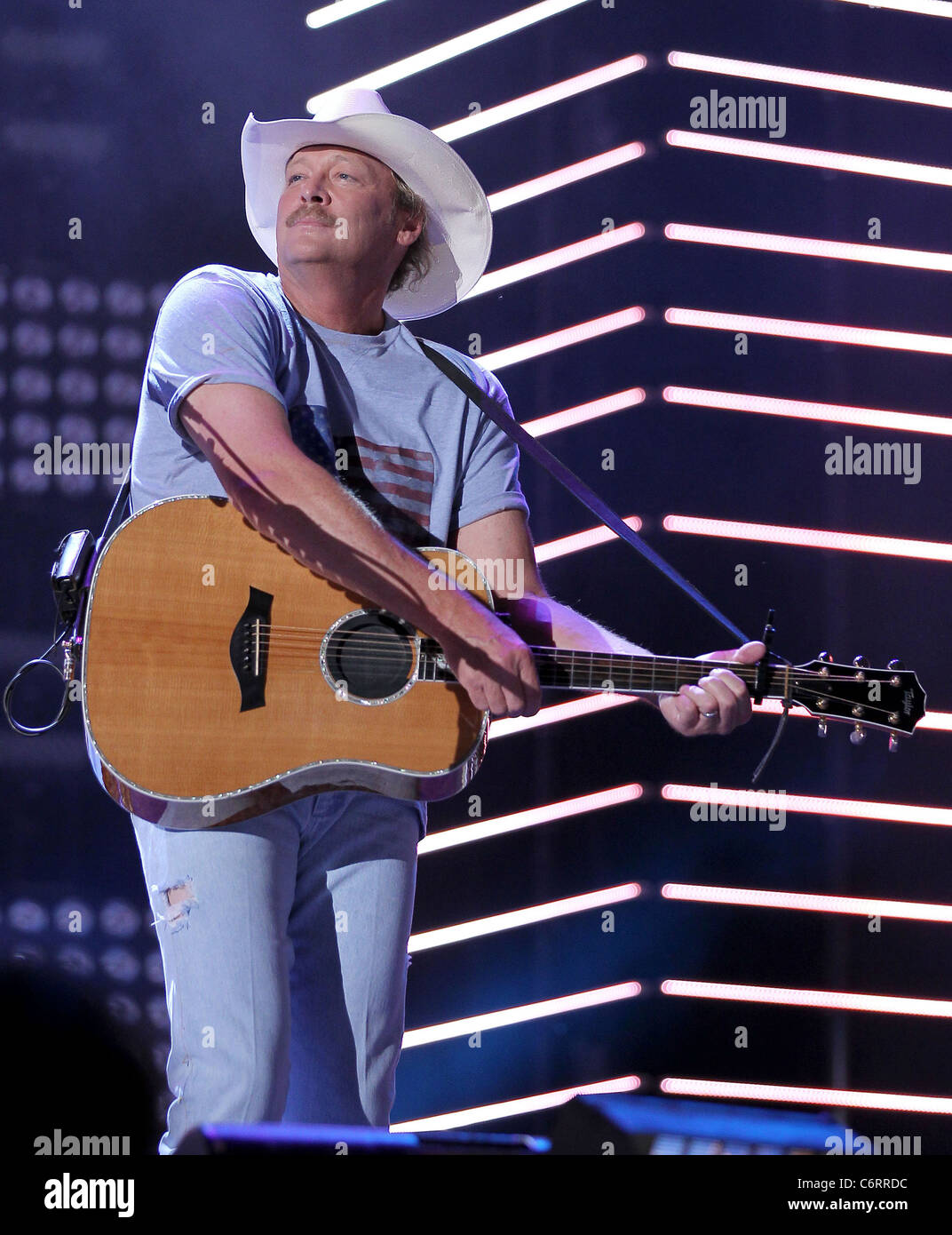Alan Jackson 2010 CMA Music Festival Nightly Concerts held at LP Field ...
