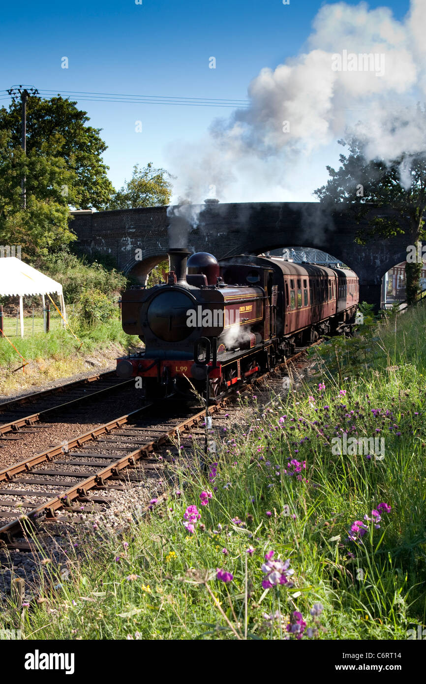 North Norfolk Railway Steam Train Stock Photo - Alamy
