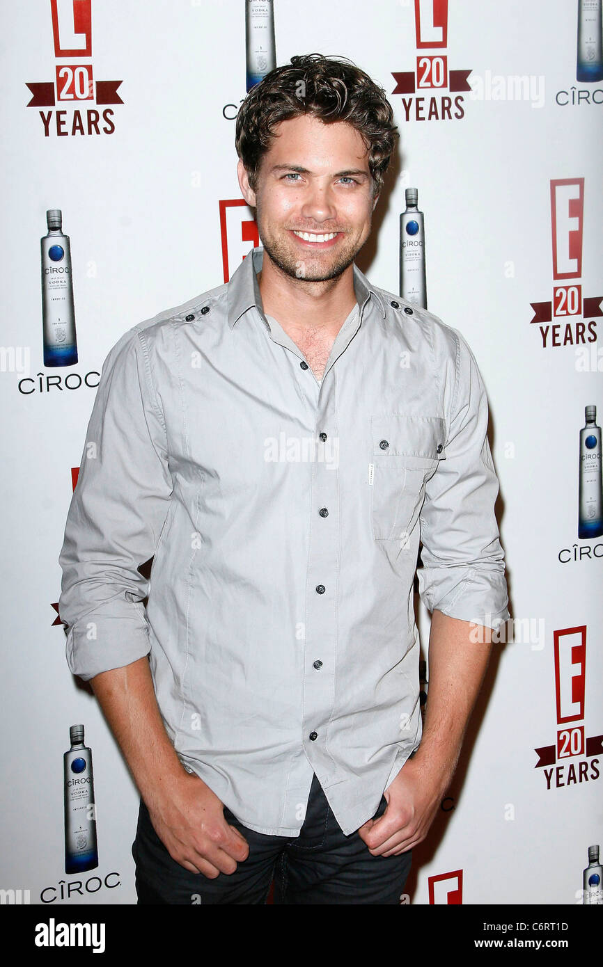 Drew Seeley E!'s 20th Birthday Party held at The London Hotel West ...
