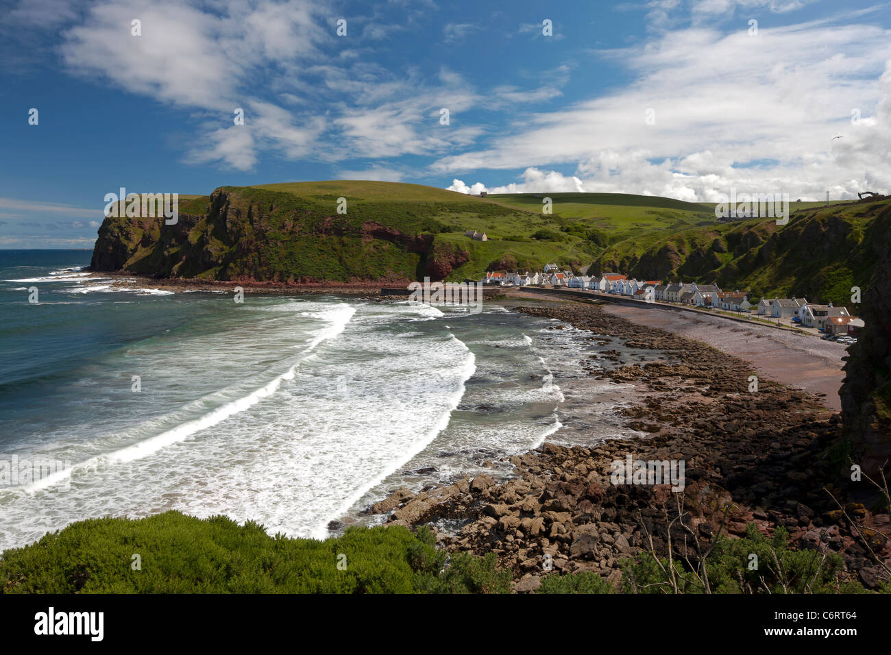 Pennan village, Aberdeenshire, Scotland Stock Photo - Alamy