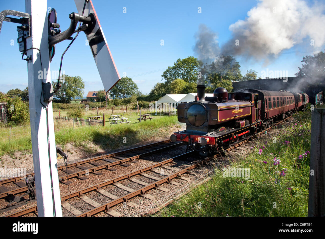 B12 steam train hi-res stock photography and images - Alamy