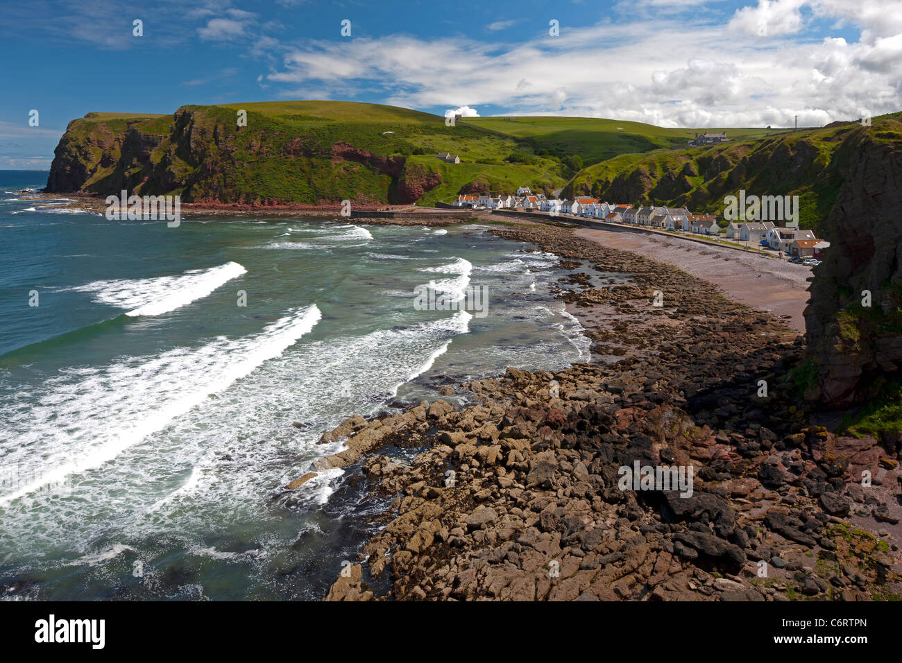 Pennan village, Aberdeenshire, Scotland Stock Photo - Alamy