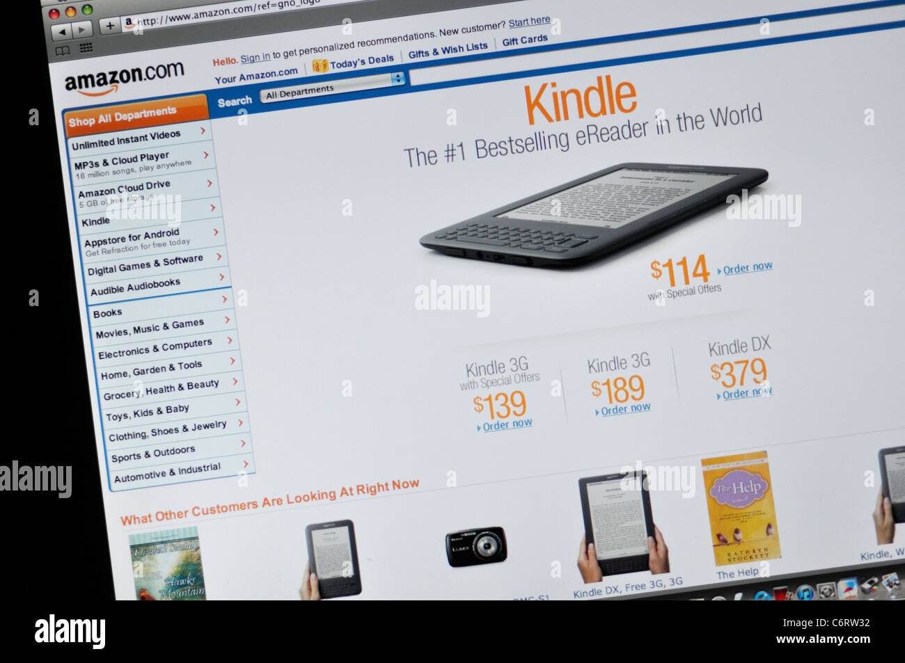 Amazon website hi-res stock photography and images - Alamy