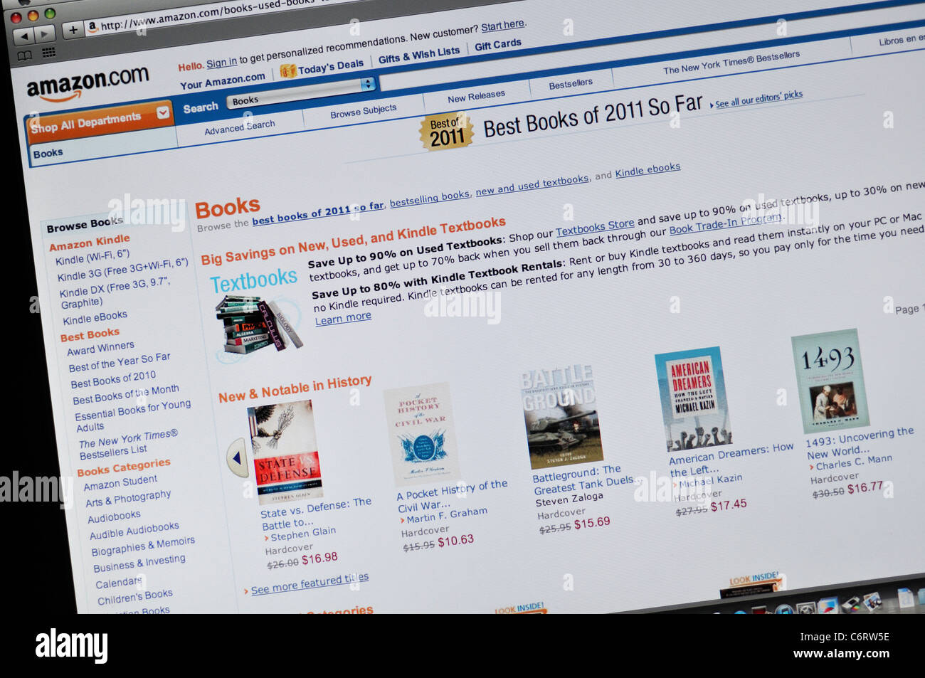 Amazon online books hi-res stock photography and images - Alamy