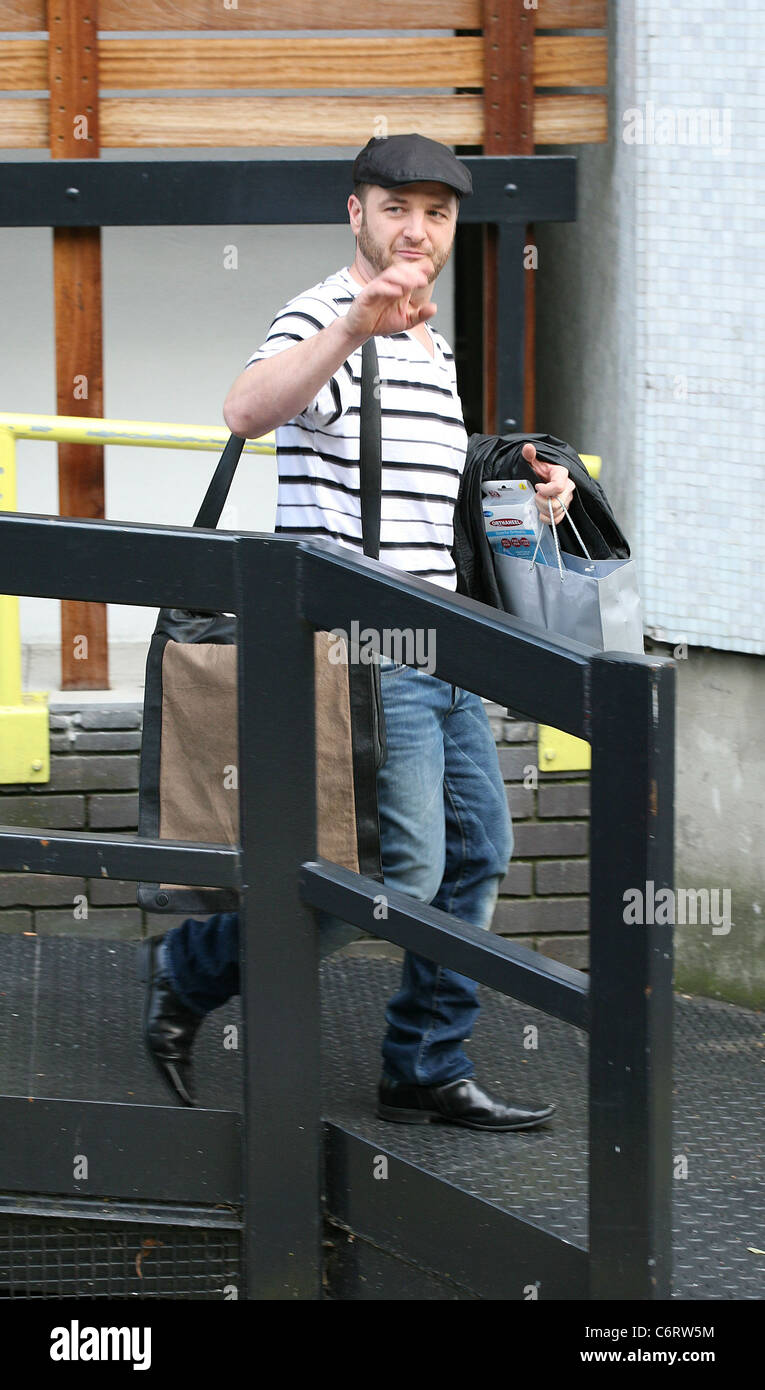 Mikey graham celebrities outside the itv television studios london hi ...