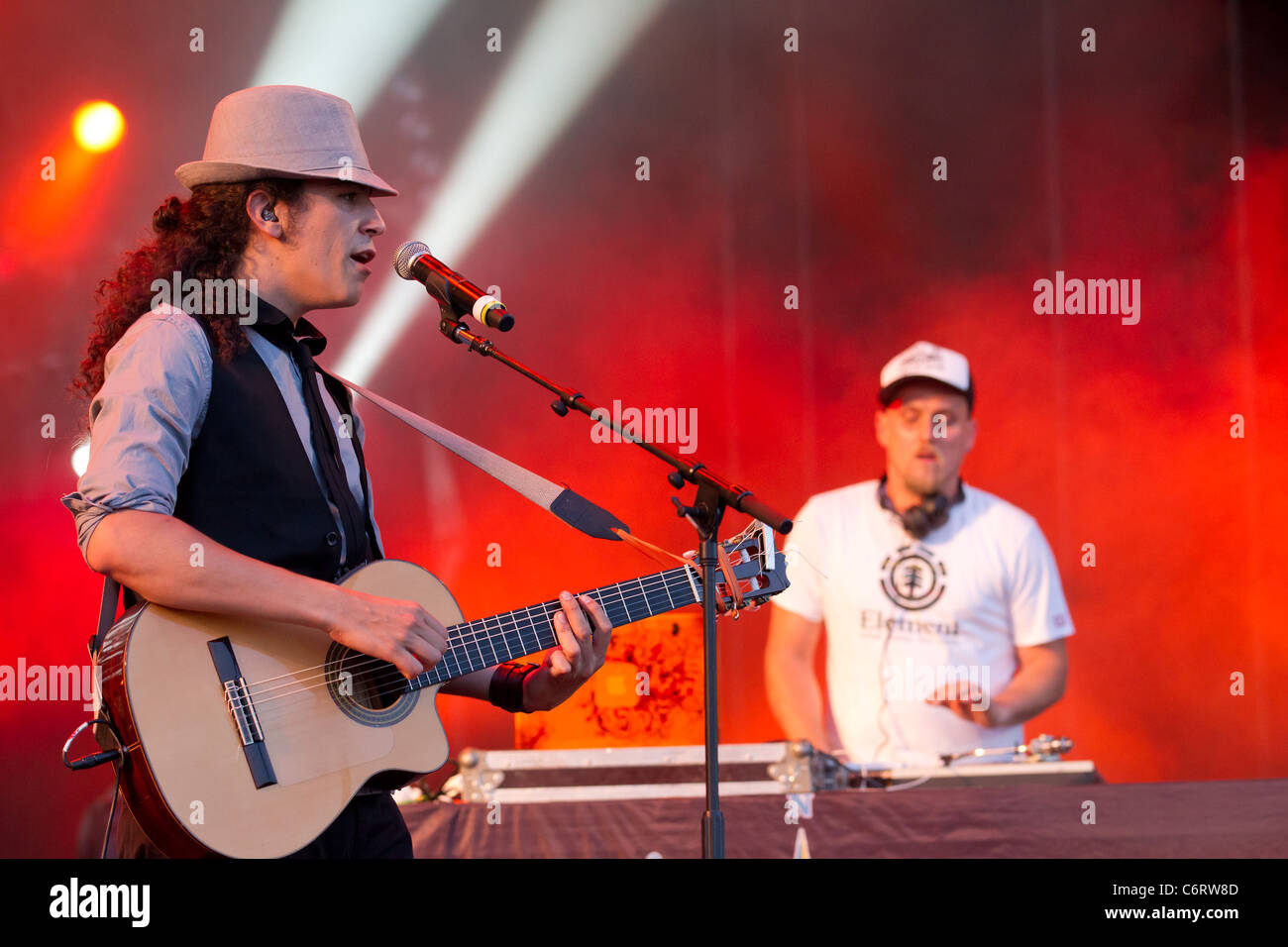 Macaco performing live at Rock in Rio Madrid at El Campillo - Day 1 ...