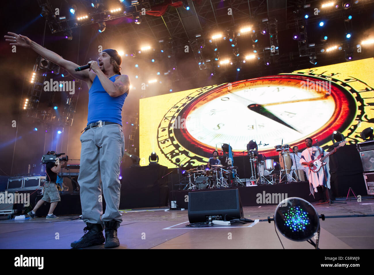 Macaco performing live at Rock in Rio Madrid at El Campillo - Day 1 ...