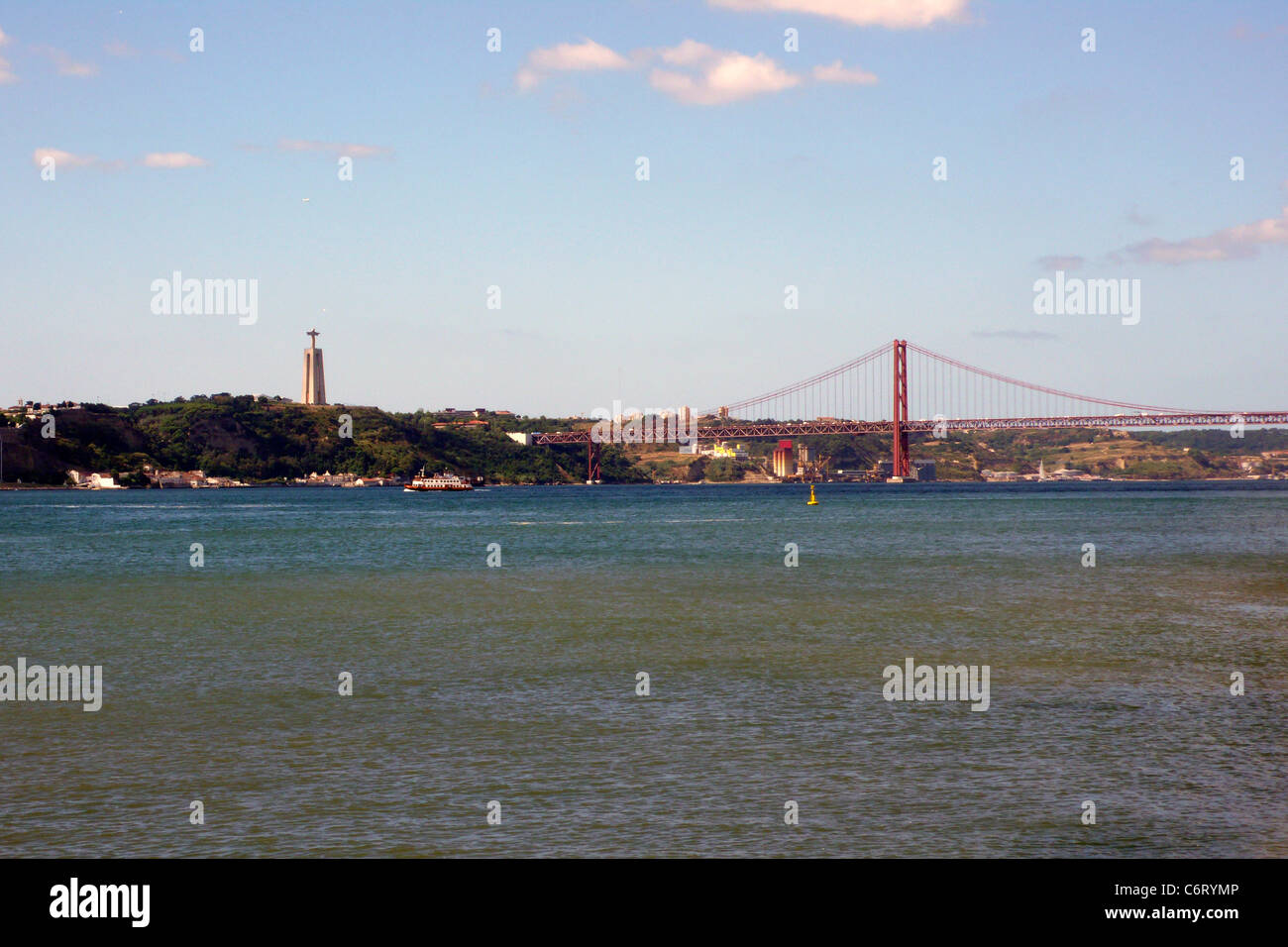 Ponte 25 Abril, Landscape, Lisbon, Portugal Stock Photo - Alamy