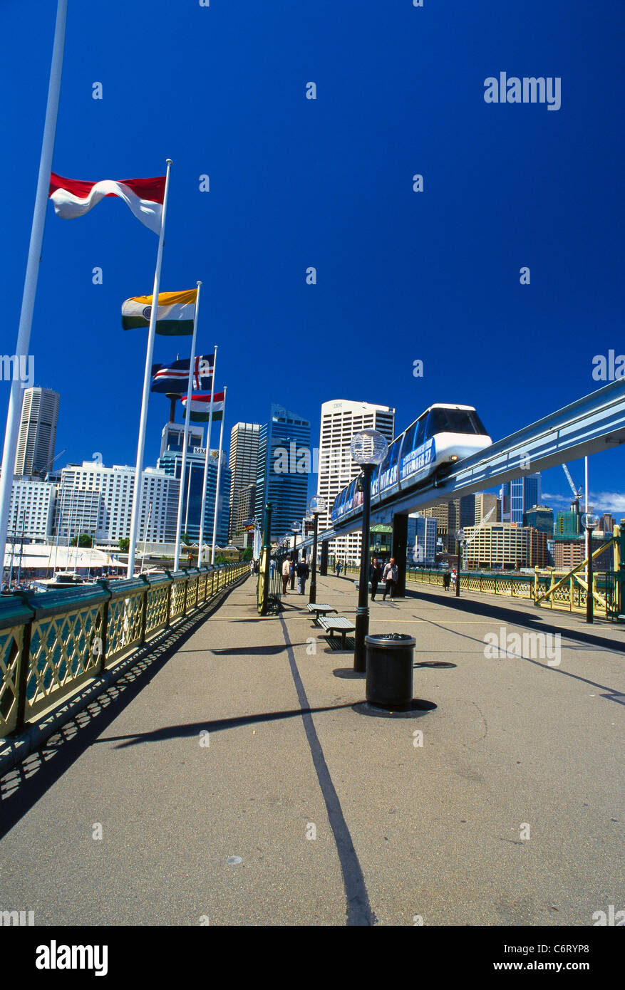 Sydney monorail metro monorail hi-res stock photography and images - Alamy