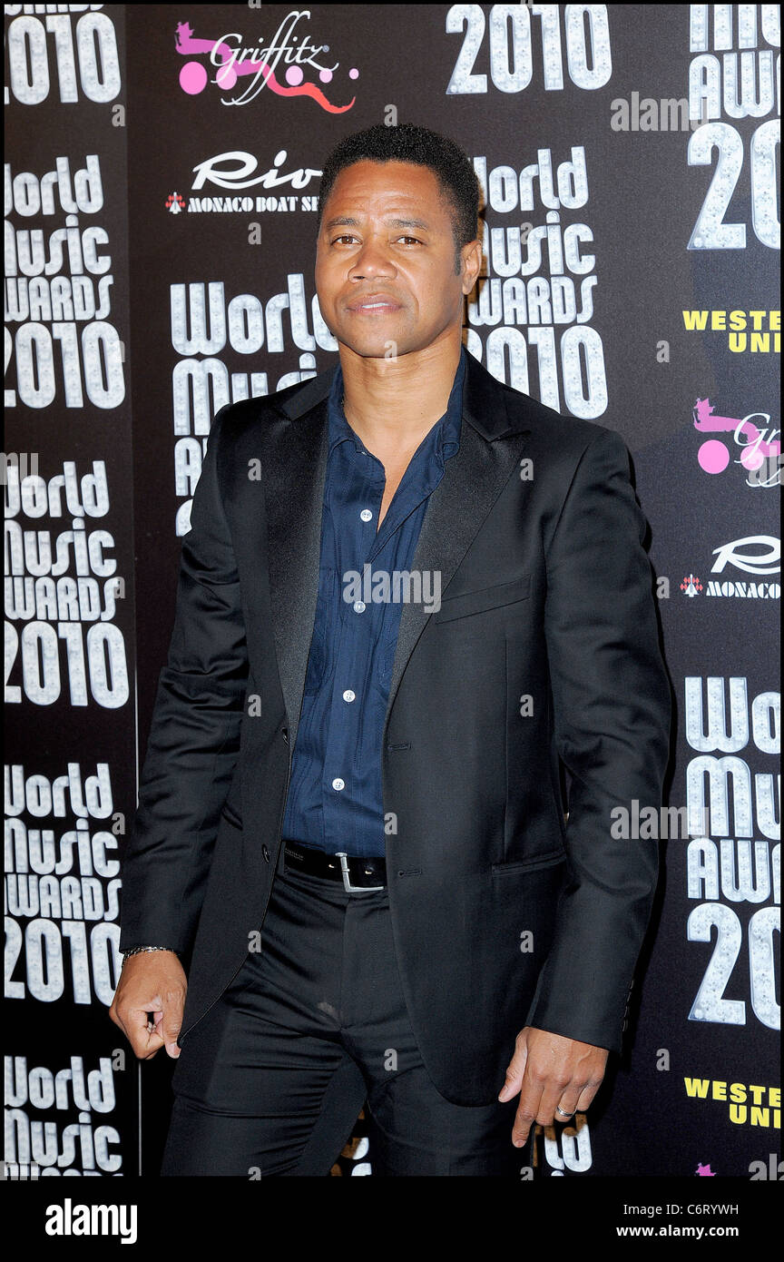 Cuba Gooding Jr 2010 World Music Awards at the Sporting Club - Press ...