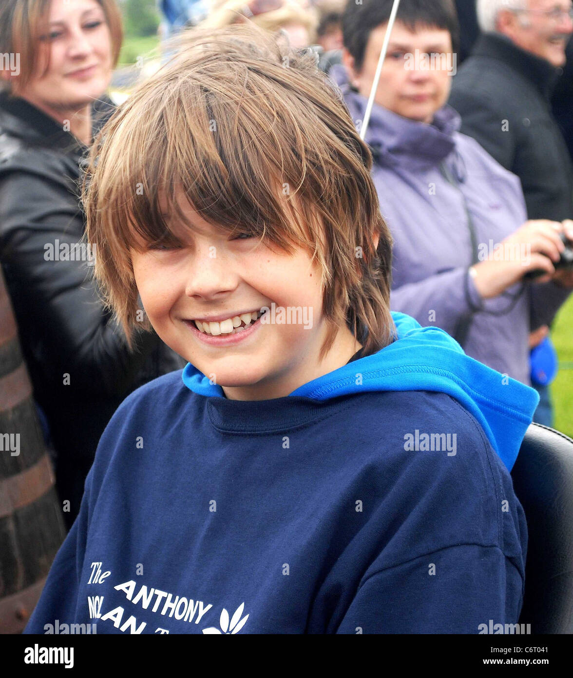 Oscar Lloyd attends the Grampian Country Fair Emmerdale Extravaganza ...
