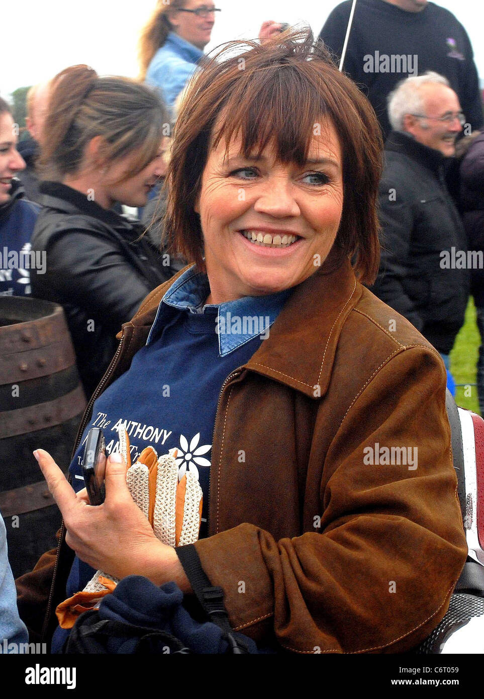 Lesley Dunlop attends the Grampian Country Fair Emmerdale Extravaganza ...