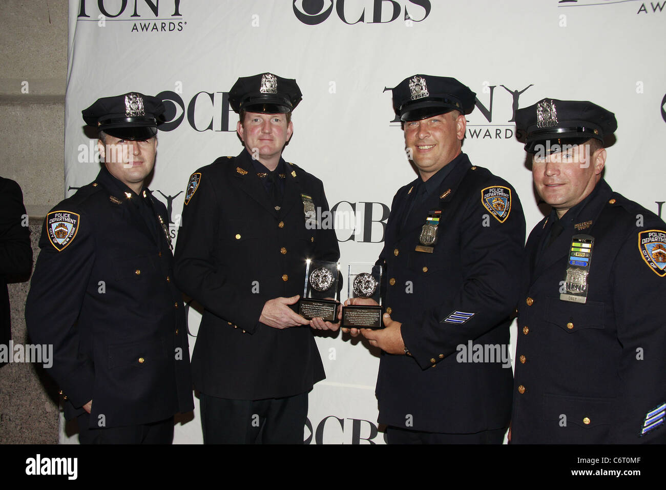 2010 Tony Honors: NYPD members from Midtown Police Precincts The ...