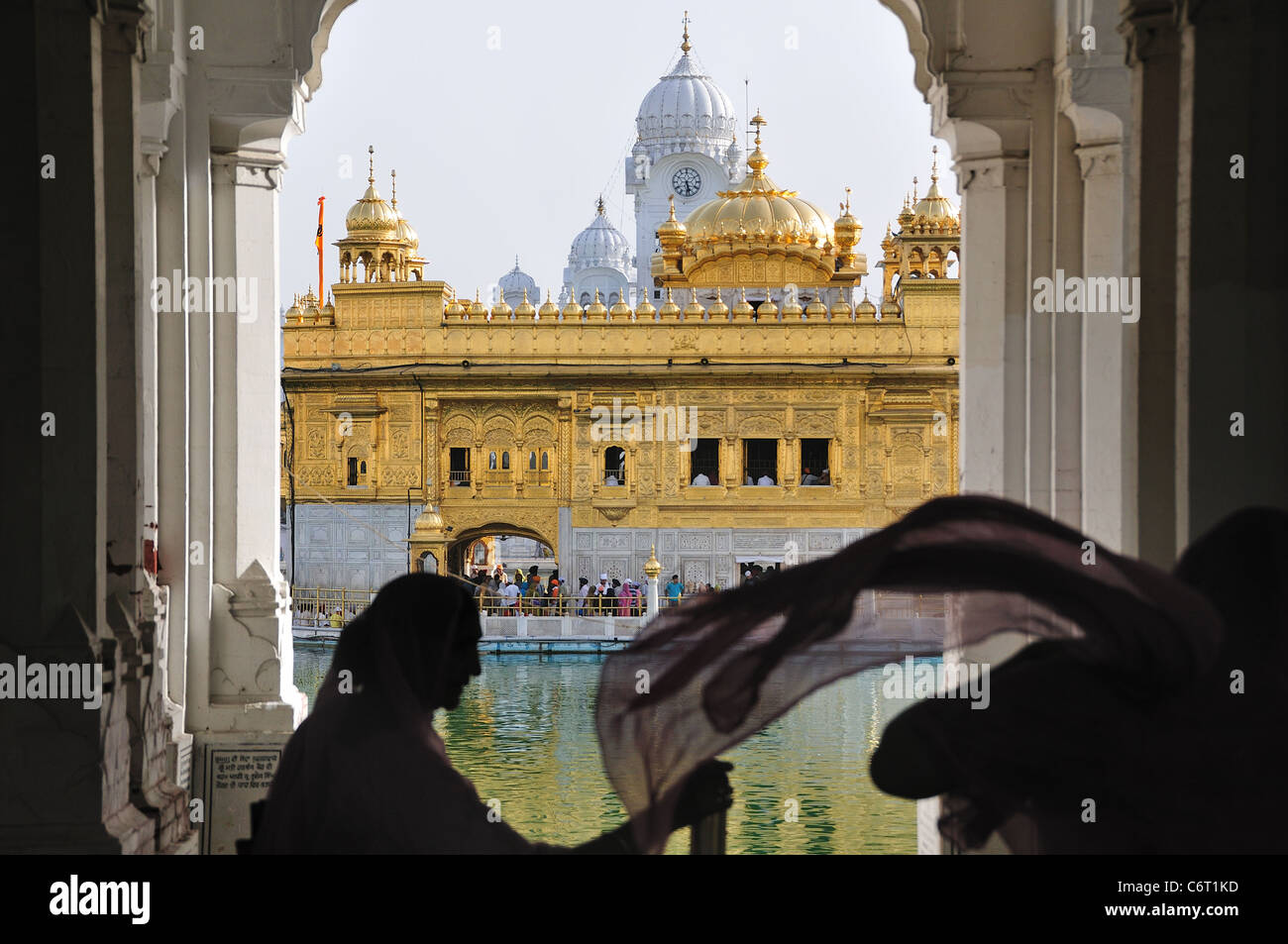 Pass through main entrance, suddenly Golden Temple appear Stock Photo ...