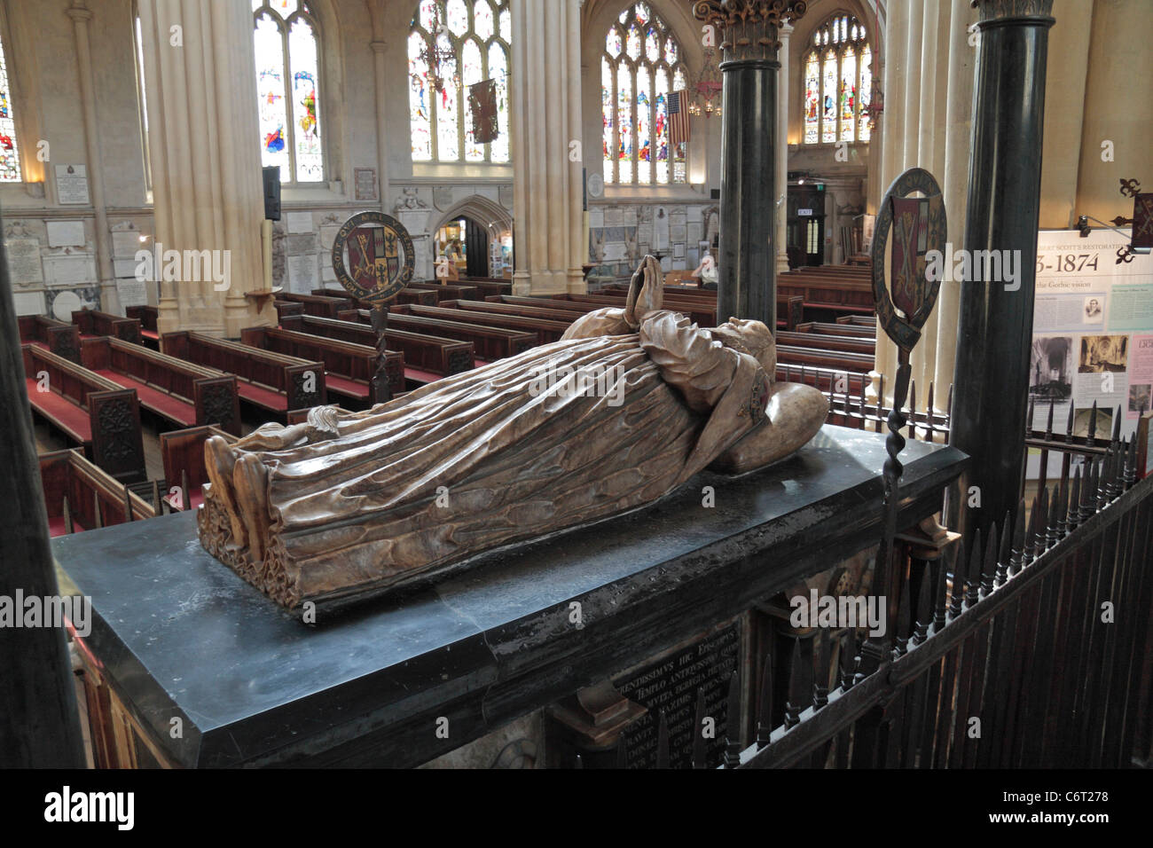 Alabaster tomb james montague spelt hi-res stock photography and images ...