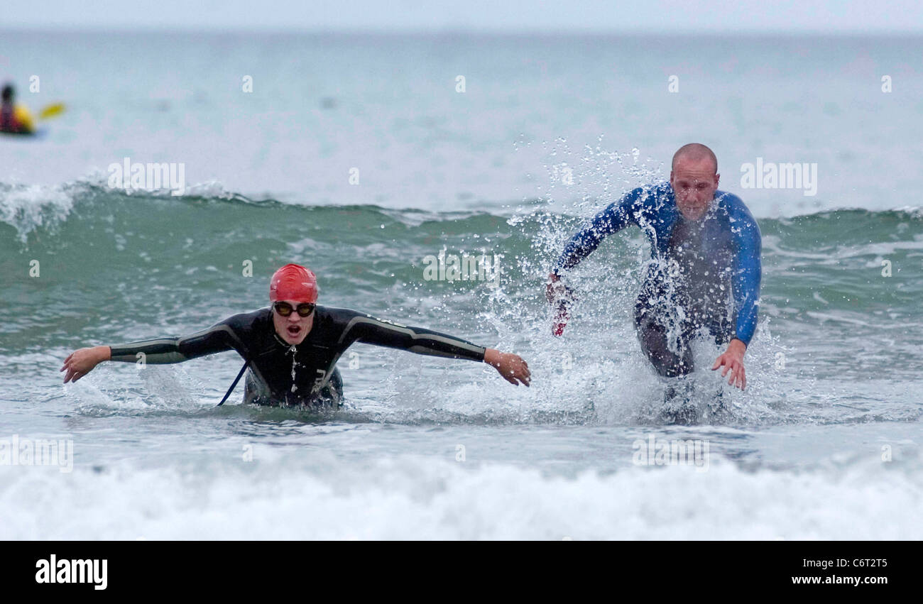 Swim competition clock hi-res stock photography and images - Alamy