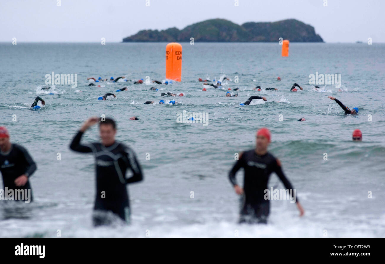 Swim race clock hi-res stock photography and images - Alamy