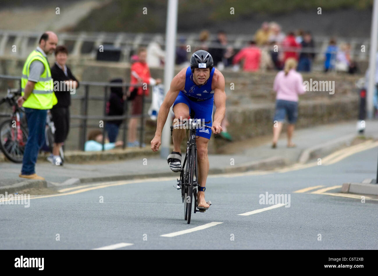 The Pembrokeshire Coast Triathlon at Broad Haven in South West Wales ...