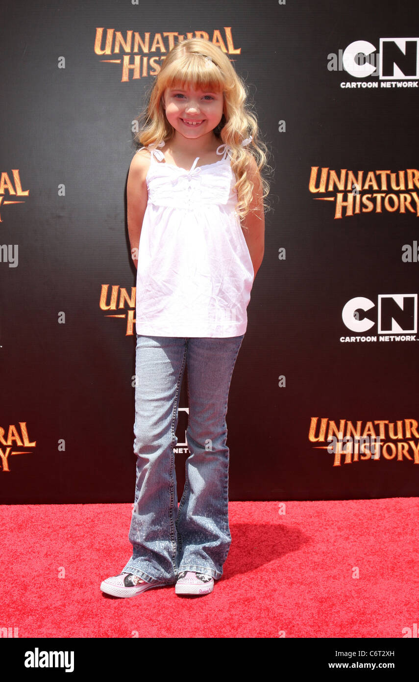 Samantha Bailey The 'Unnatural History' Cartoon Network World Premiere ...