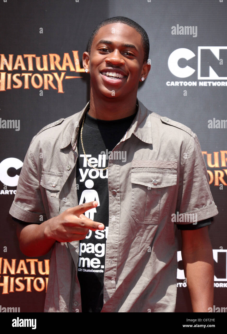 Malcolm David Kelley The 'Unnatural History' Cartoon Network World ...