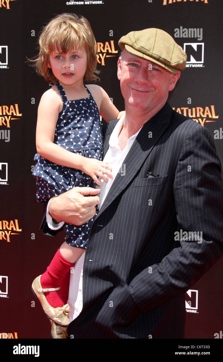 Xander Berkley and his daughter The 'Unnatural History' Cartoon Network ...