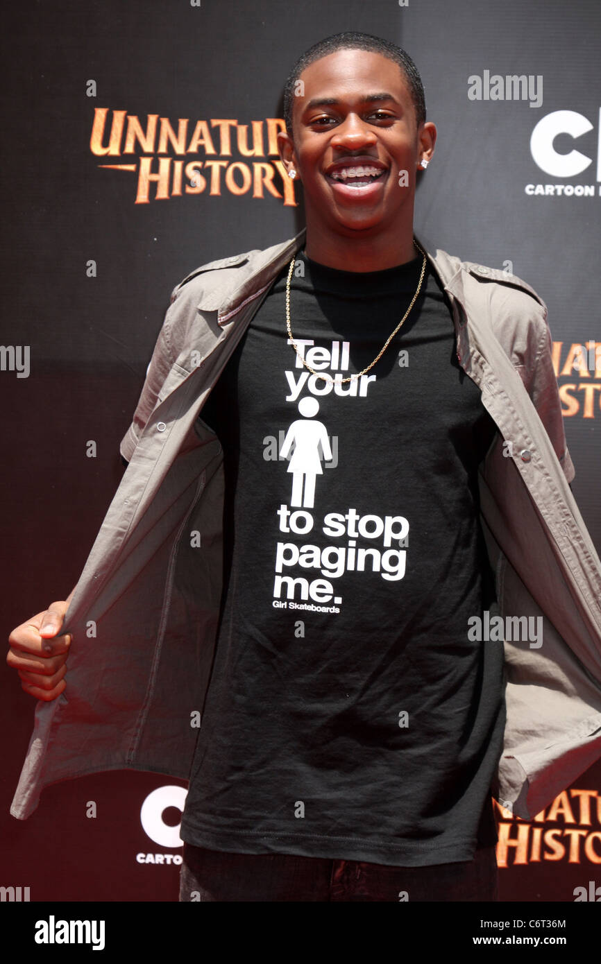 Malcolm David Kelley The 'Unnatural History' Cartoon Network World ...