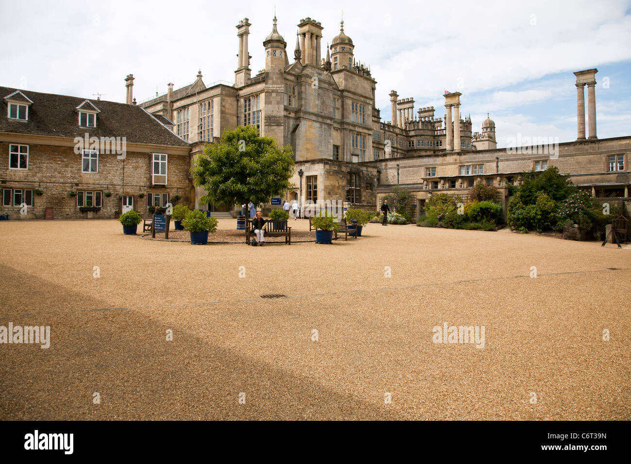 The Towers Burghley House High Resolution Stock Photography and Images ...