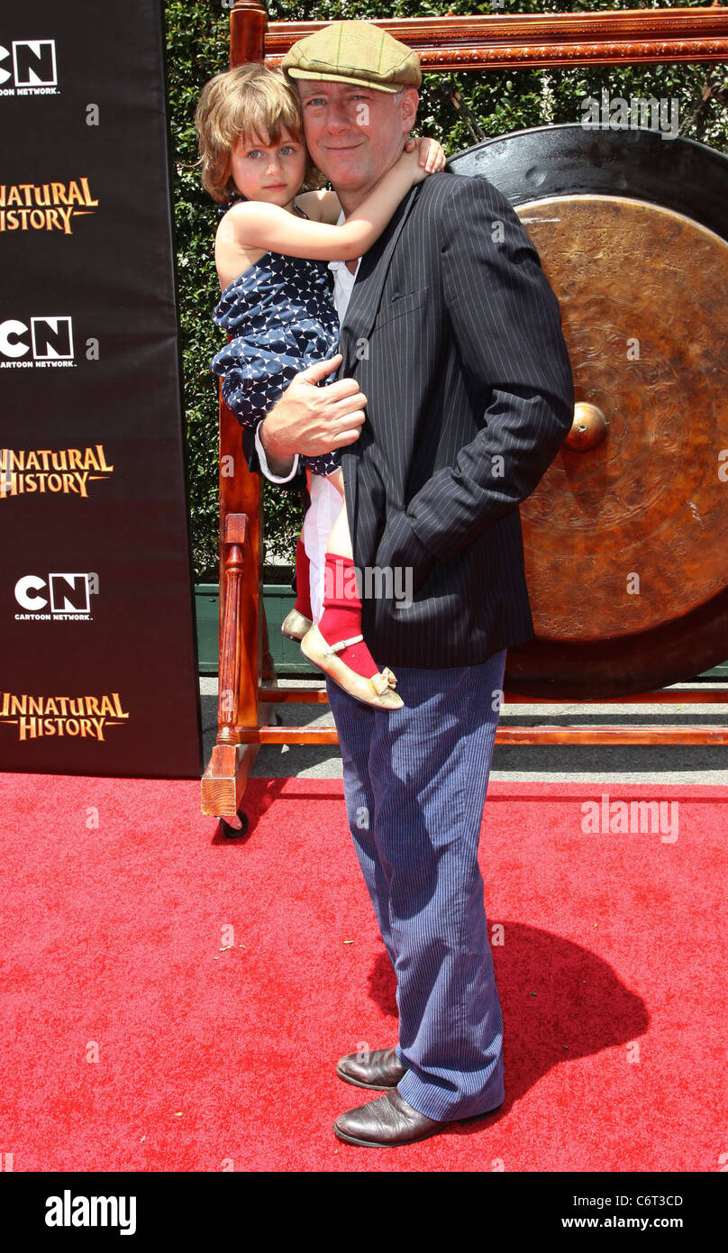 Xander Berkeley with Daughter The 'Unnatural History' Cartoon Network ...