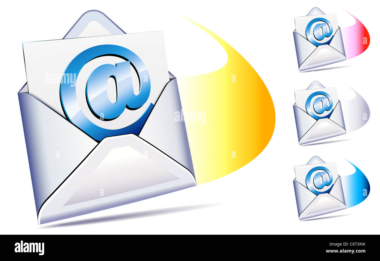 Sent symbol Cut Out Stock Images & Pictures - Alamy