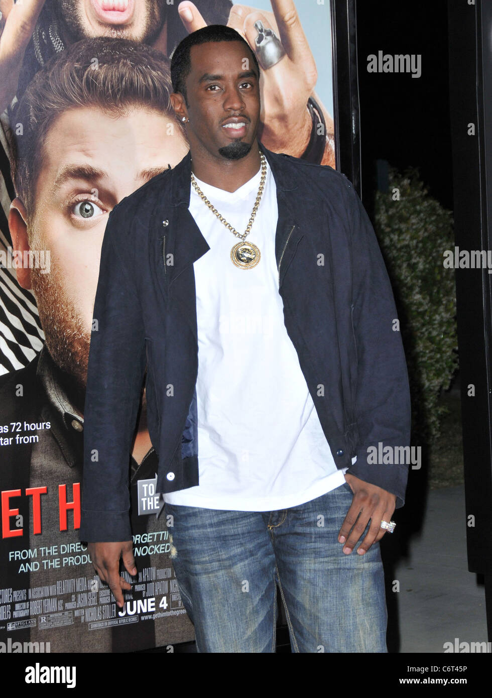 Sean Combs aka Diddy Los Angeles Premiere of "Get Him To The Greek ...