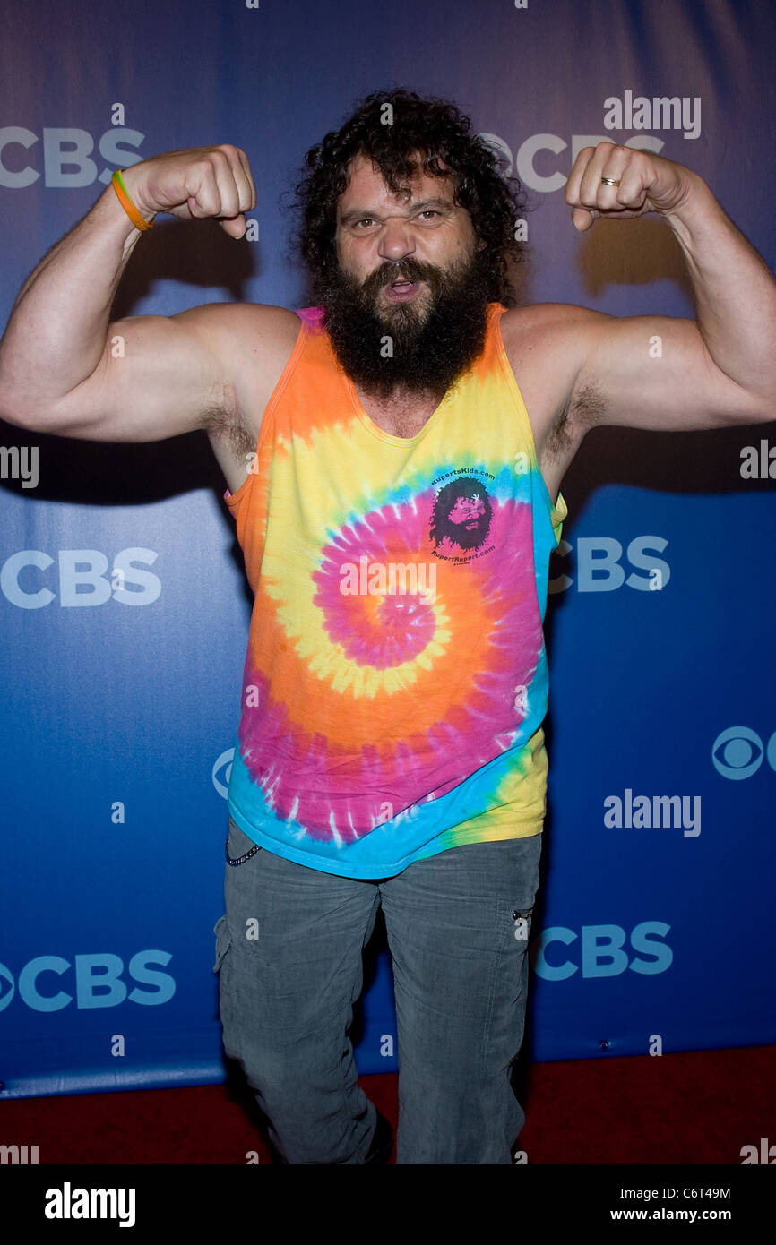 Rupert Boneham CBS Upfronts for 2010/2011 Season held at Lincoln Center ...