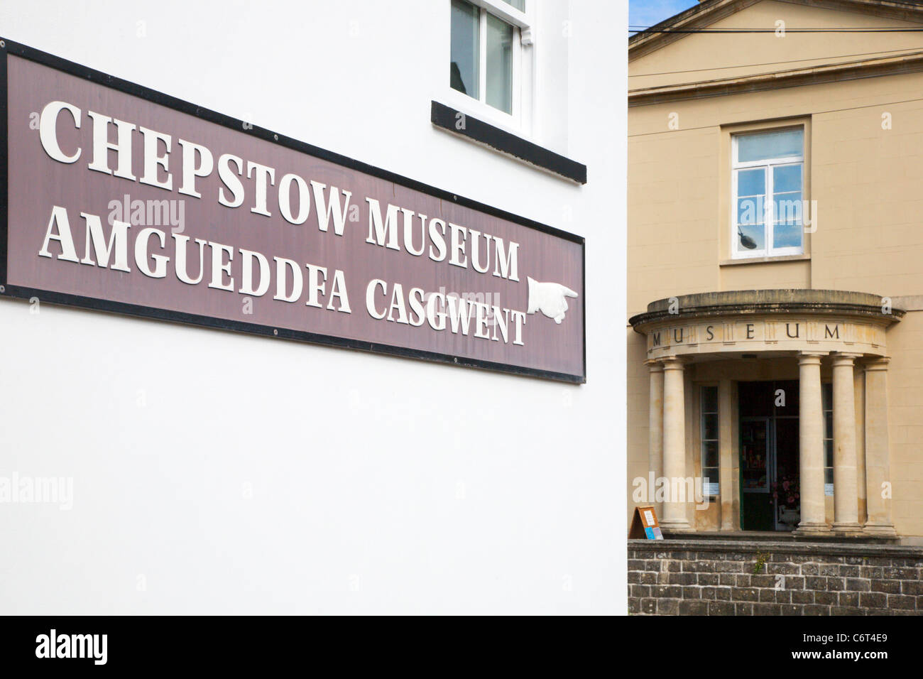 Chepstow Museum Chepstow Monmouthshire Wales Stock Photo - Alamy