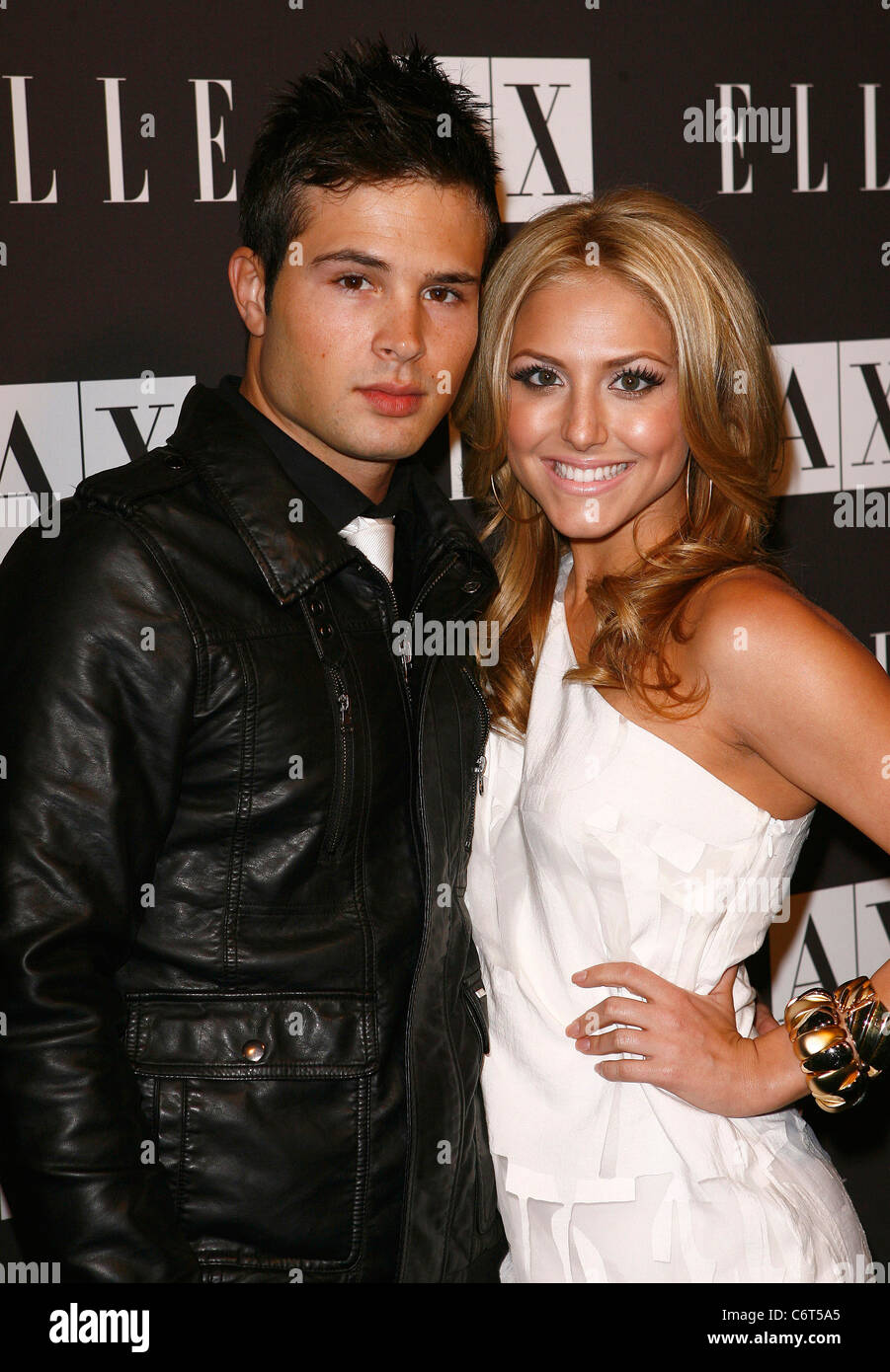 Cody Long and Cassie Scerbo A|X Armani Exchange and ELLE's Joe Zee ...