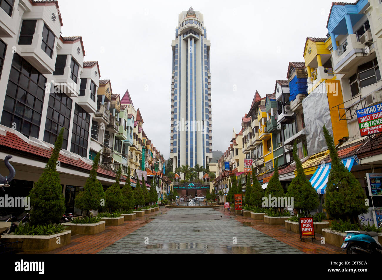 The Royal Paradise hotel at Patong beach, Phuket, Thailand Stock Photo ...