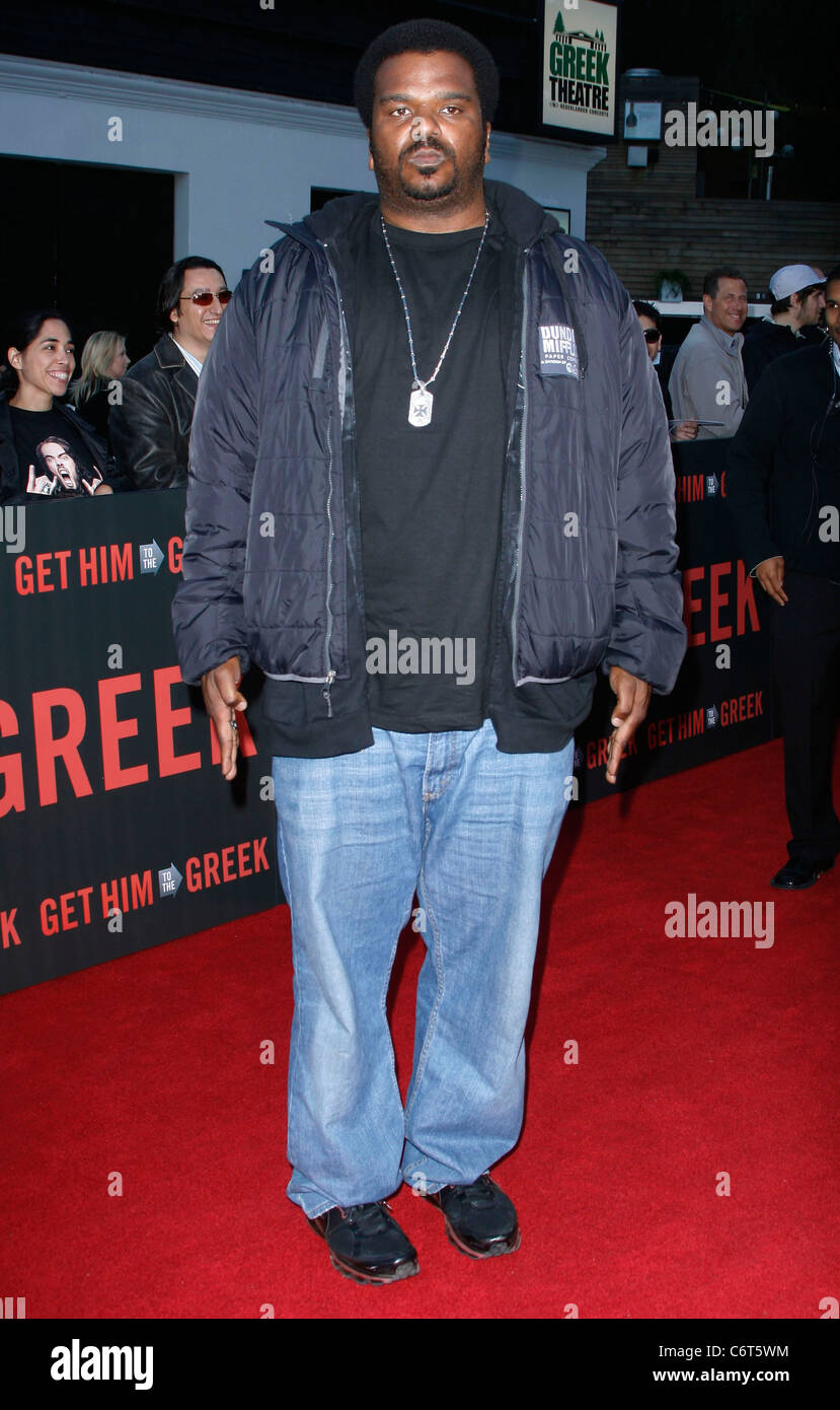 Craig Robinson Los Angeles Premiere of 'Get Him To The Greek' held at ...