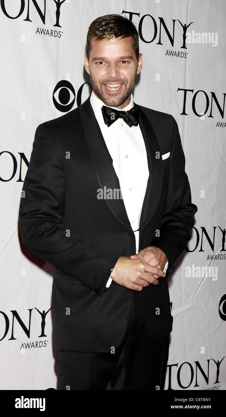 Ricky Martin The 64th Tony Awards held at the Radio City Music Hall ...